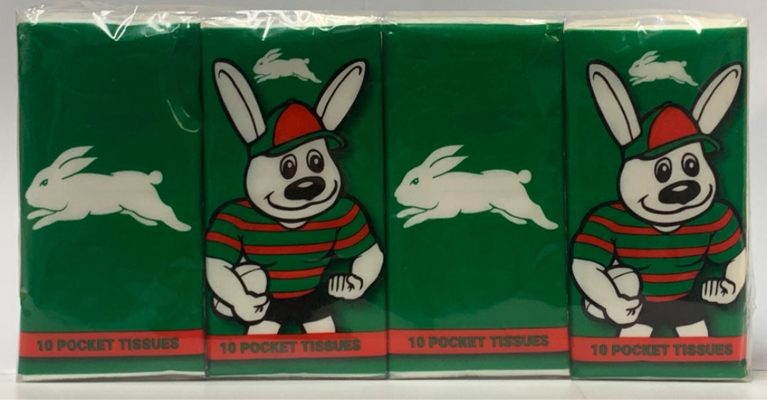 SOUTH SYDNEY RABBITOHS POCKET TISSUES – Friskee Business